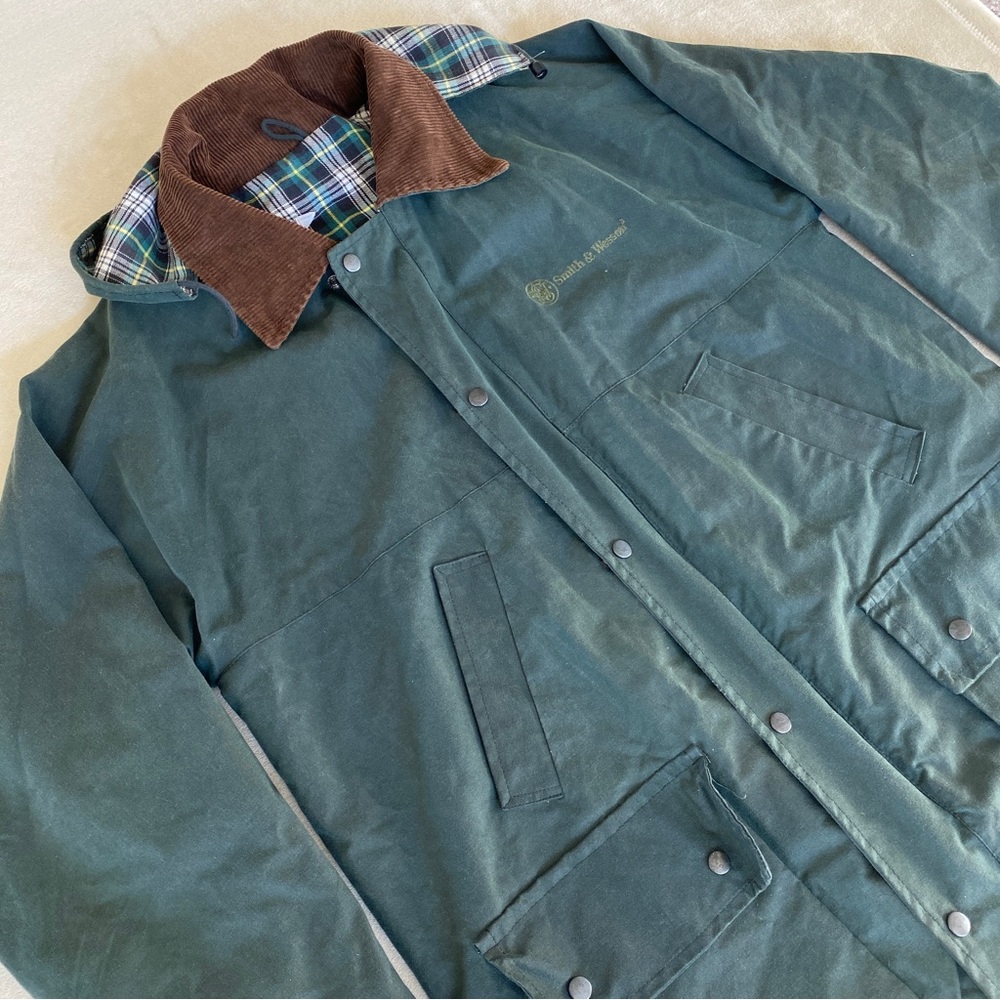 Smith & Wesson Slik Oilskin Waxed Field Jacket - Gem